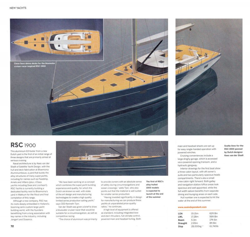 New yachts RSC1900 - RSC Yachts